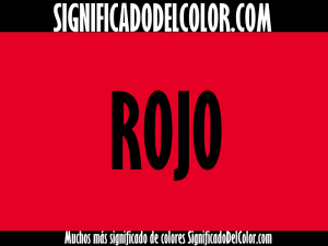 Significado del Color Rojo 【SUEÑOS, ROPA, DECORACIÓN】