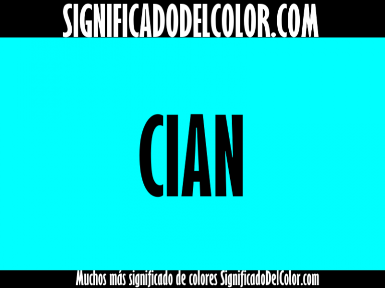 Cual es el color cian 【Como es el color cian + Ejemplo】
