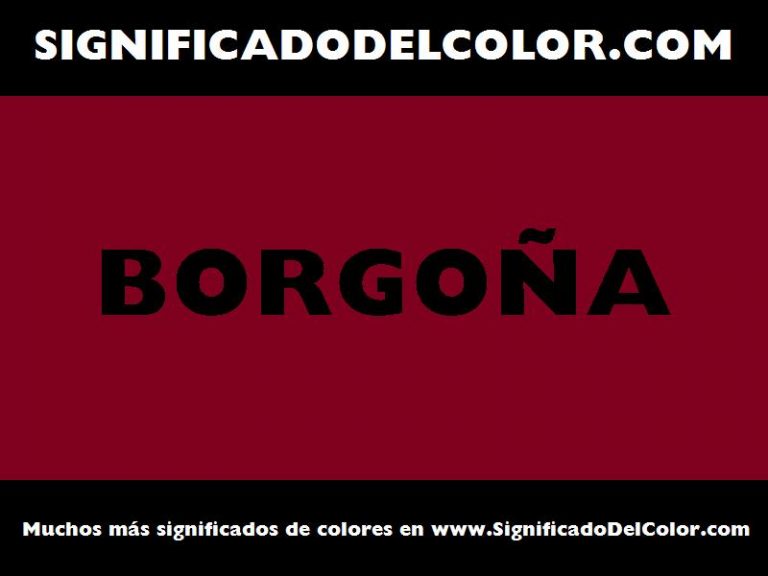 Cual es el color Borgoña 【Como es el color Borgoña + Ejemplo】