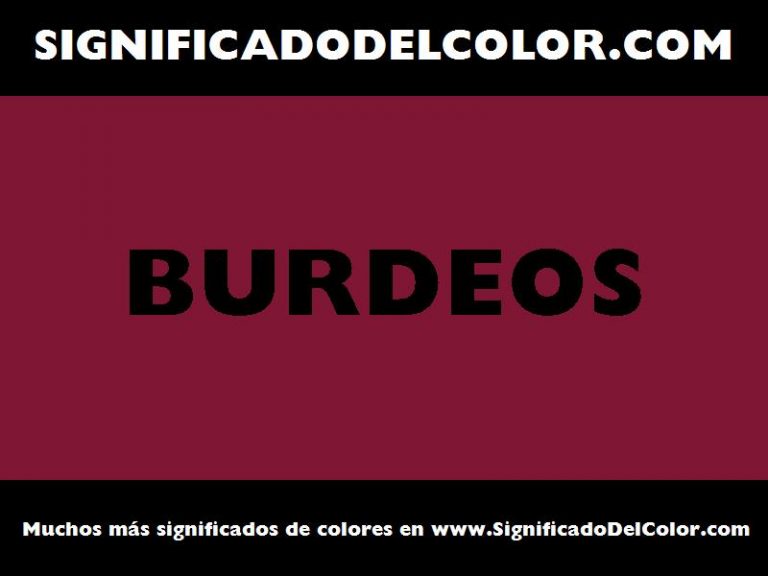 Cual es el color Burdeos 【Como es el color Burdeos + Ejemplo】