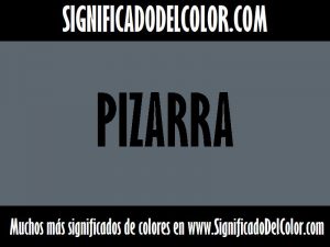 Cual es el color Pizarra 【Como es el color Pizarra + Ejemplo】