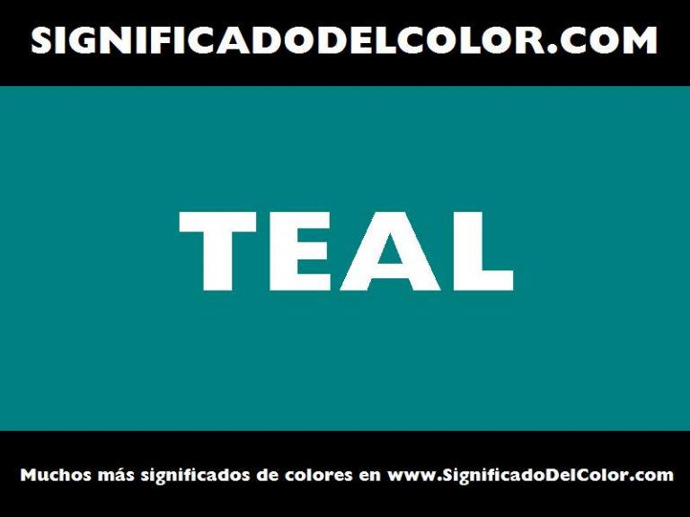 Cual es el color Teal 【Como es el color Teal + Ejemplo】